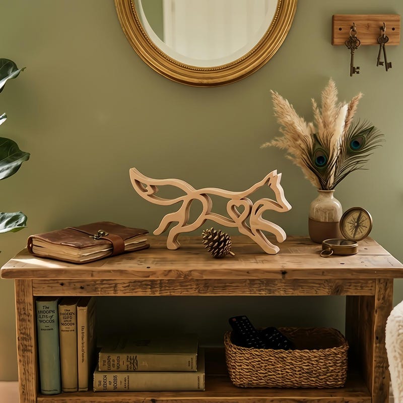 Fox Sculpture - Etsy UK