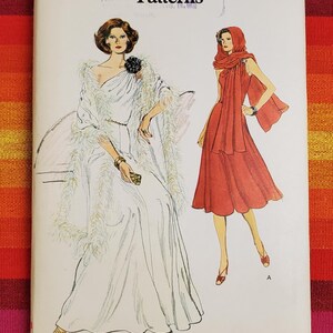 Uncut Very Easy Vogue Sewing Pattern 9347 - Misses' Evening Dress and ...