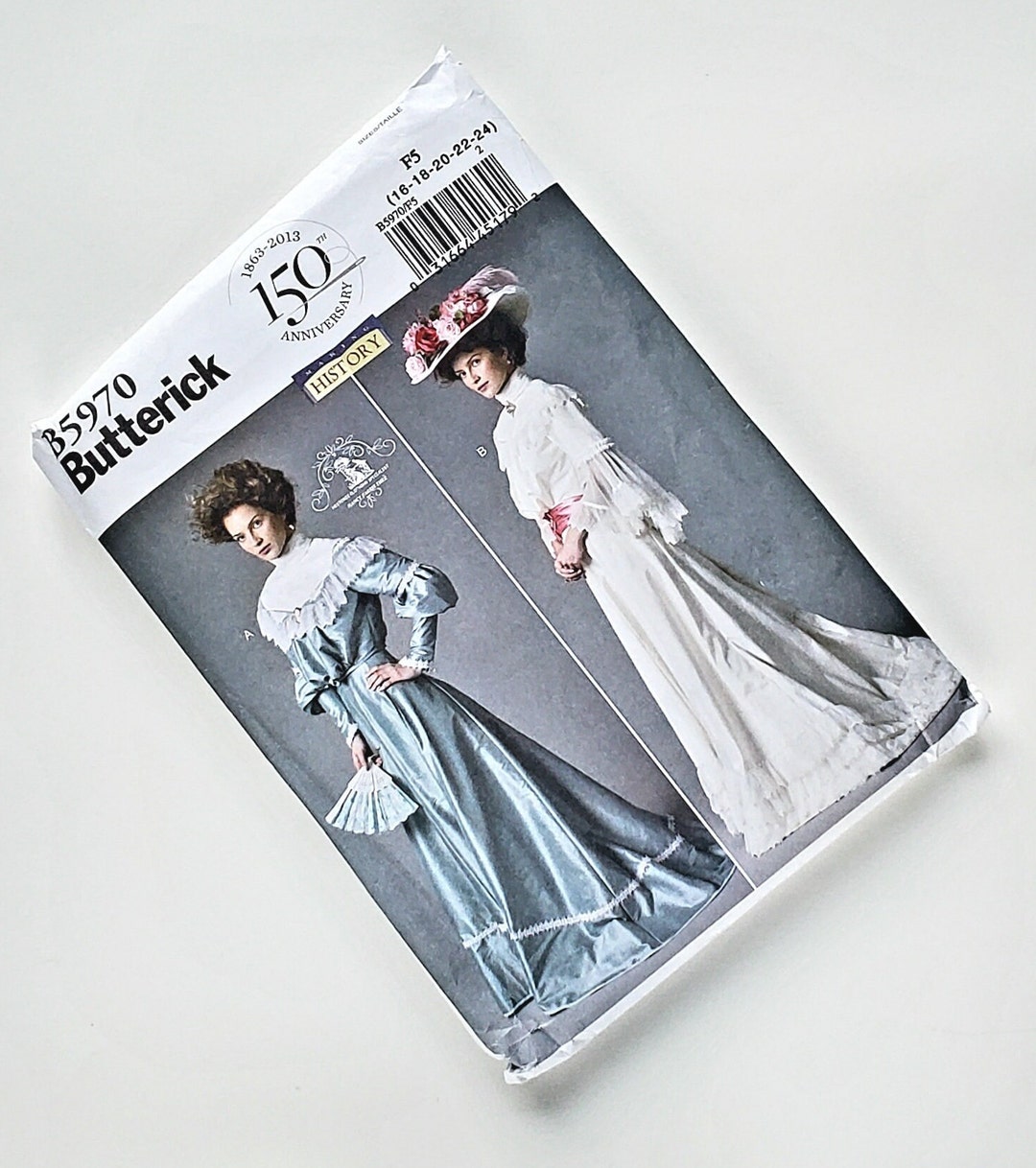 Uncut Butterick B5970 Sewing Pattern - Making History - Misses; Top ...