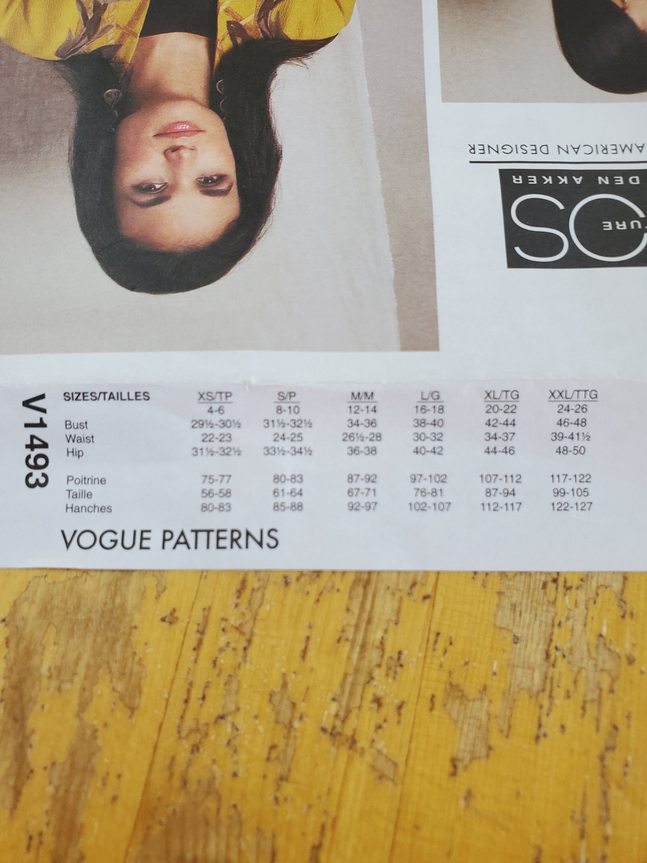 Uncut Vogue Sewing Pattern V1493 Koos Couture Misses - Etsy