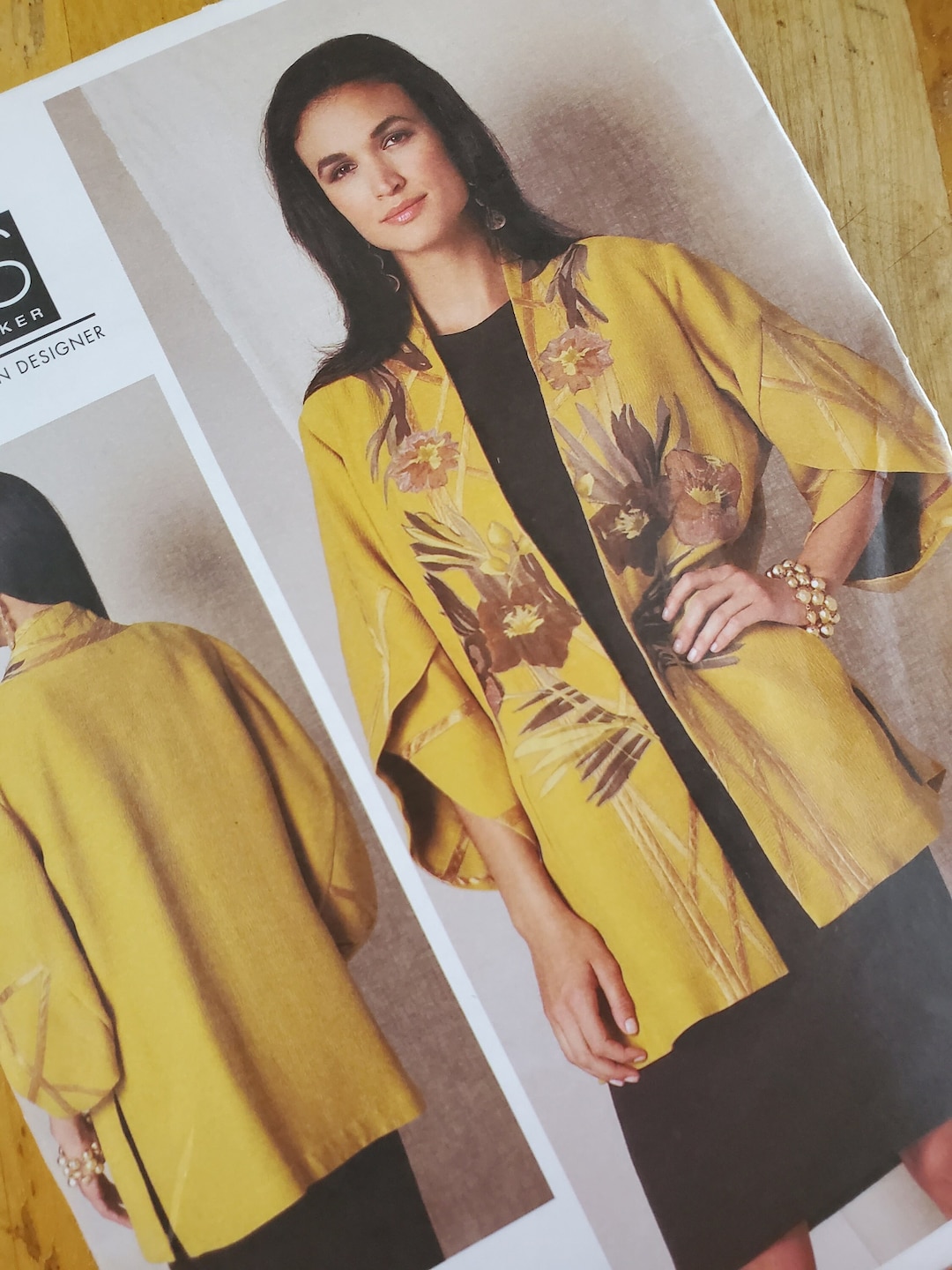 Uncut Vogue Sewing Pattern V1493 - Koos Couture - Misses Jacket - Size ...