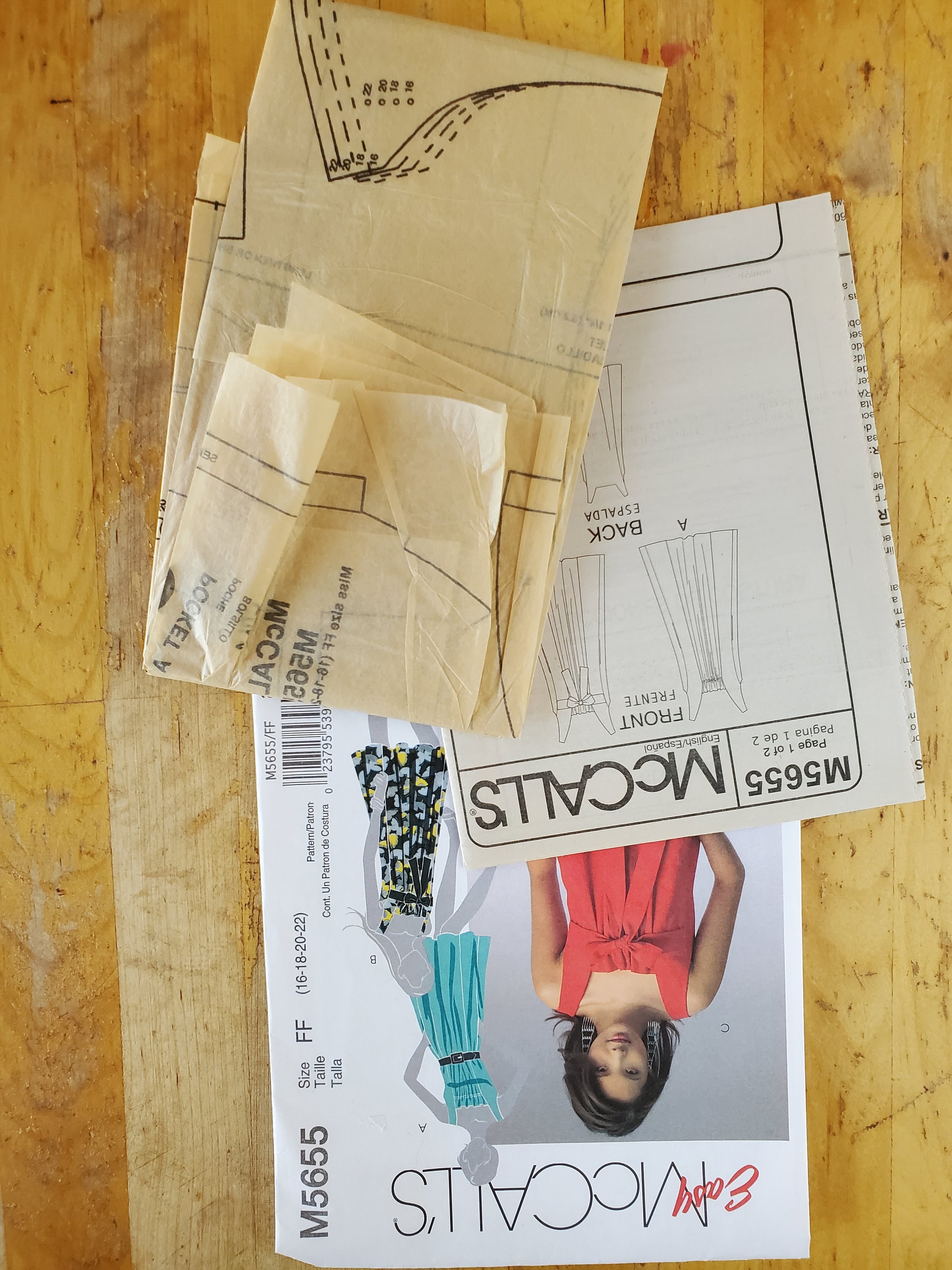 Uncut Mccalls M5655 Sewing Pattern Misses Dress Size 16-22 - Etsy