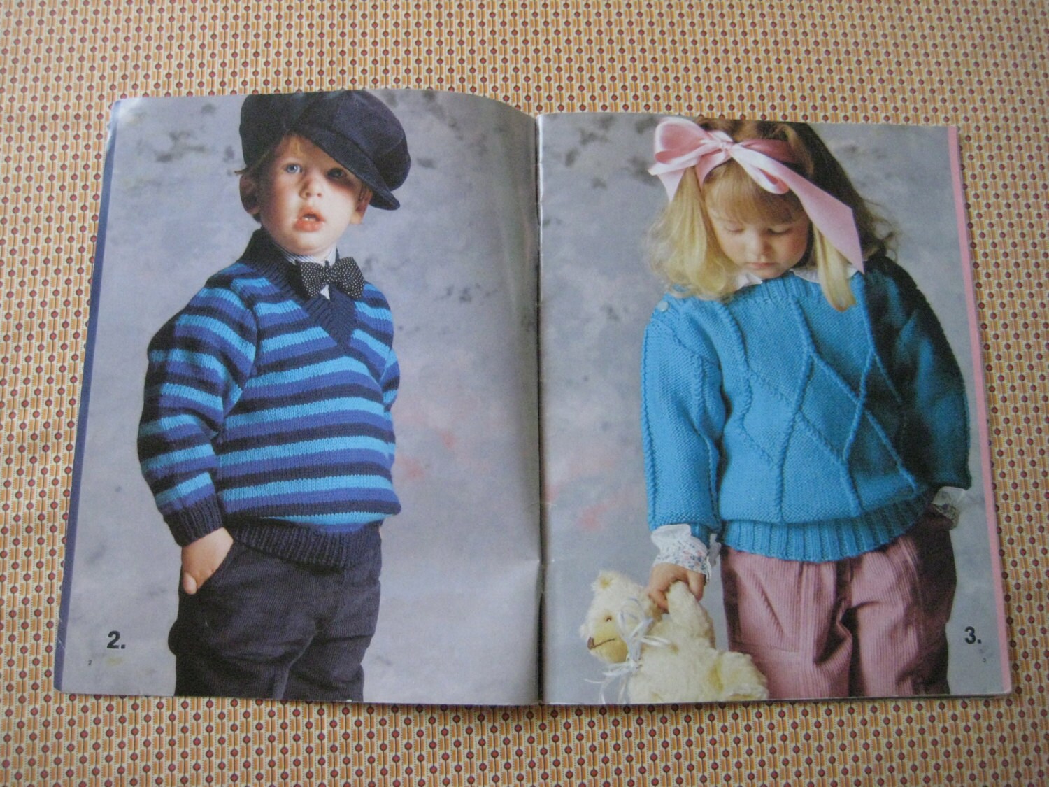Vintage Classics Children's Knitting Pattern Booklet : Patons Kid Knits ...