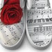 Music Note Slip on Custom Vans Brand Shoes - Etsy
