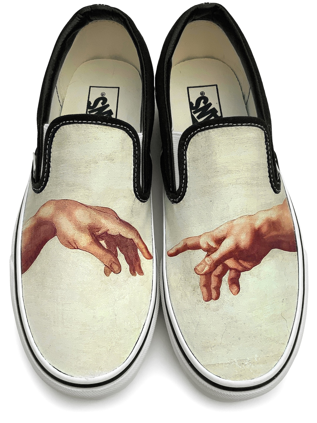 Creation of Adam Slip-on Custom Vans Brand Shoes - Etsy