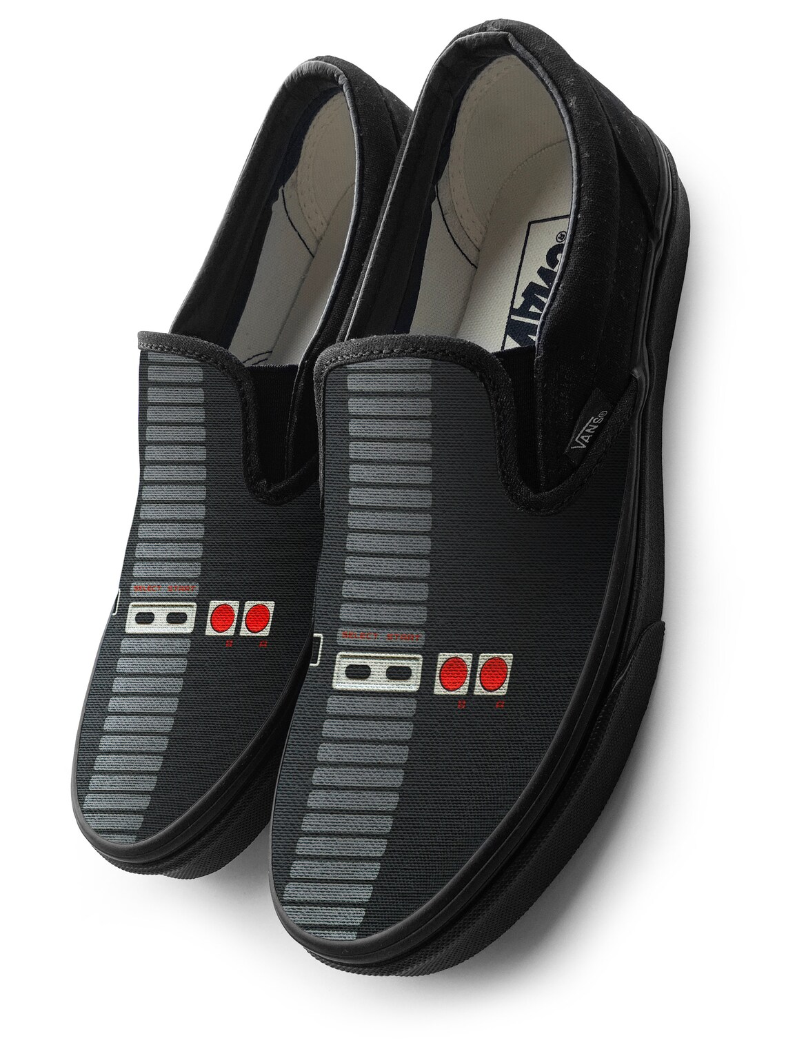 NES Controller Slip on Custom Vans Brand Shoes | Etsy