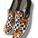 Checkerboard Monarch Butterfly Custom Vans Brand Slip-on Shoes - Etsy