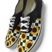 Checkerboard Sunflower Authentic Custom Vans Brand Shoes - Etsy