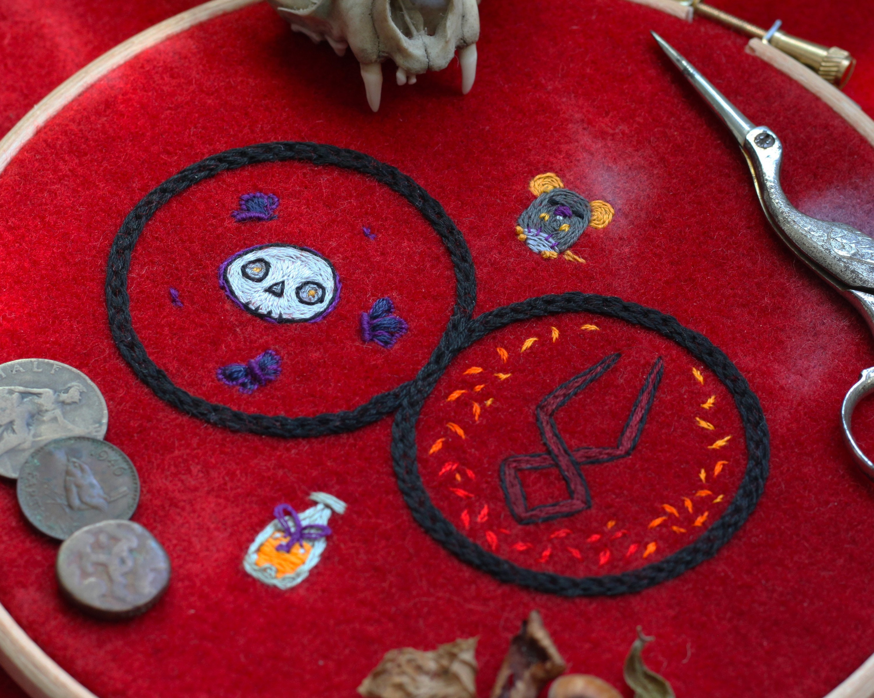 Hades Embroidery - Etsy