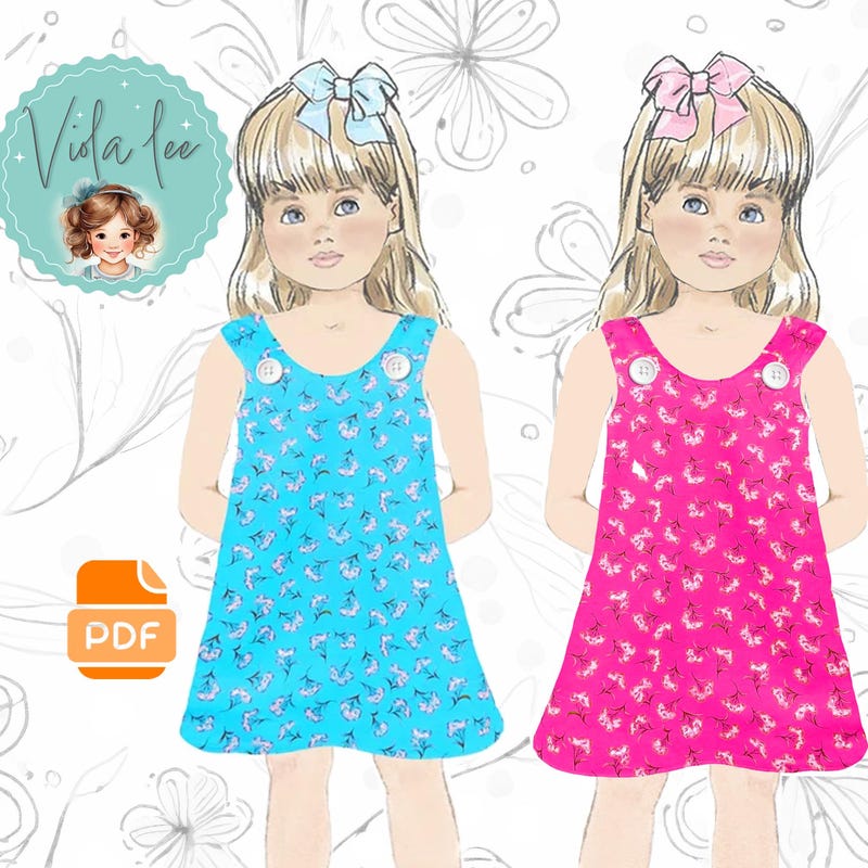 A Line Dress Pattern - Etsy