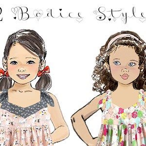 Girls Dress PDF Sewing Pattern for Razor Back Toddler Dress With ...