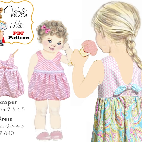 Toddler Bubble Dress Pattern - Etsy