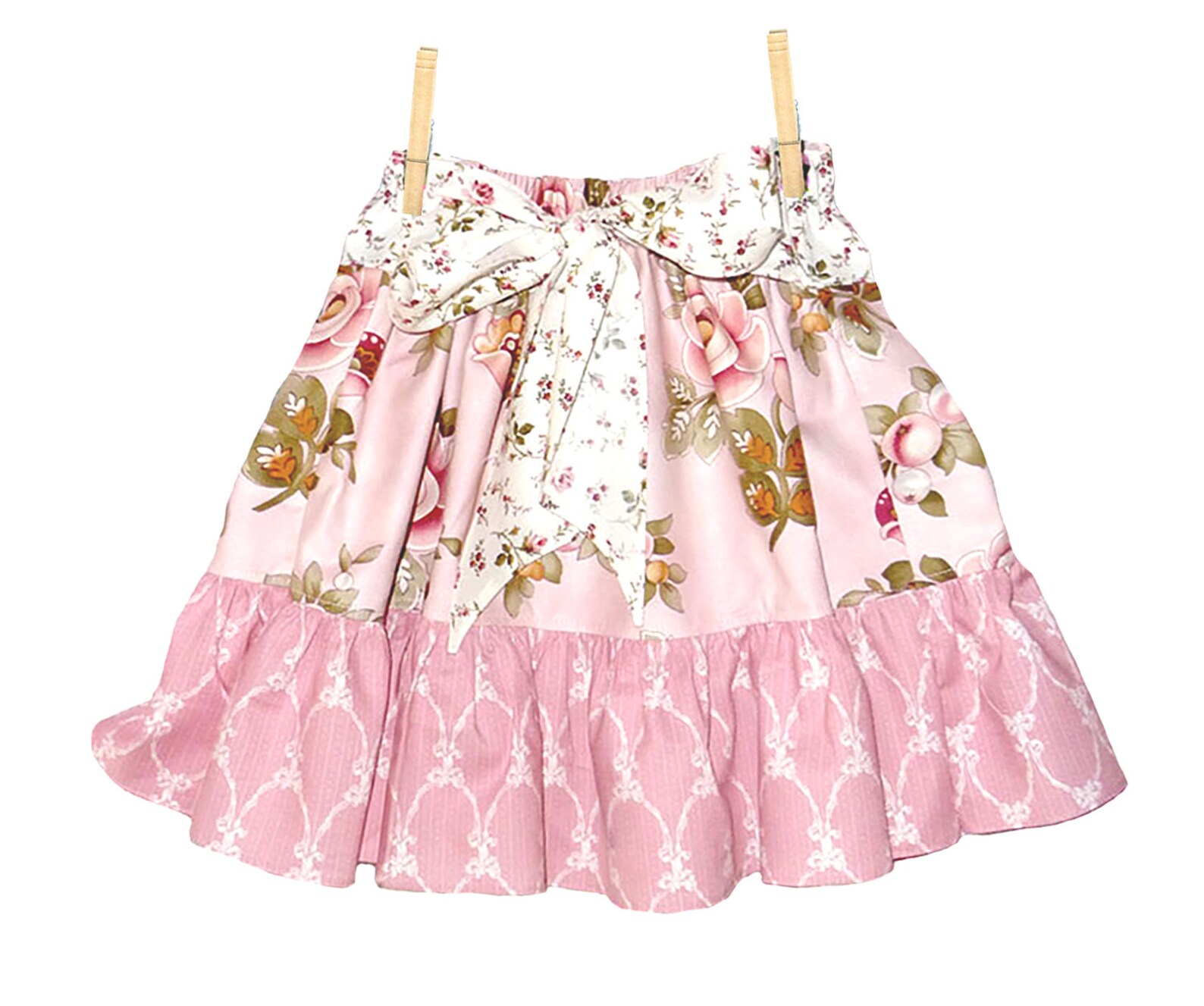 Easy Ruffled Twirl Skirt Sewing Pattern. PDF Digital Instant - Etsy