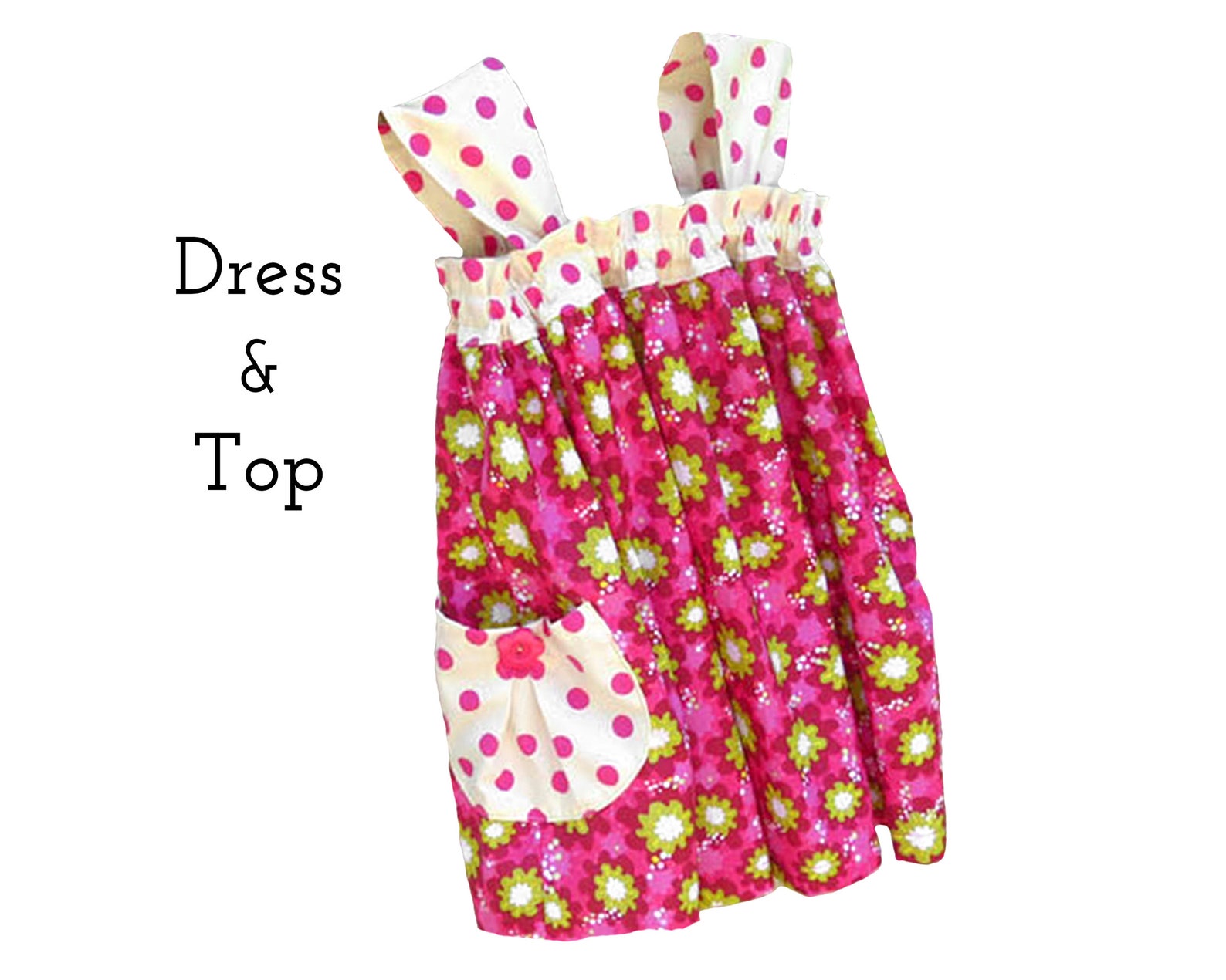 Easy Summer Sundress & Top PDF Sewing Pattern. Instant - Etsy