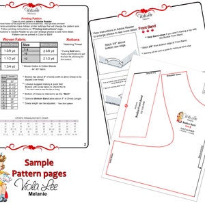 Girls Dress PDF Sewing Pattern for Razor Back Toddler Dress With ...