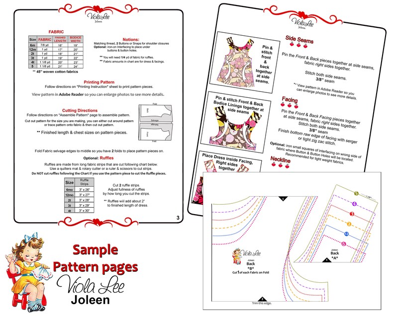 Girls Classic A-line Dress/jumper. PDF Digital Instant - Etsy