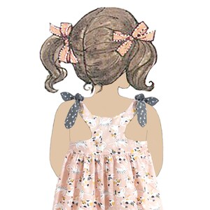 Girls Dress PDF Sewing Pattern for Razor Back Toddler Dress With ...