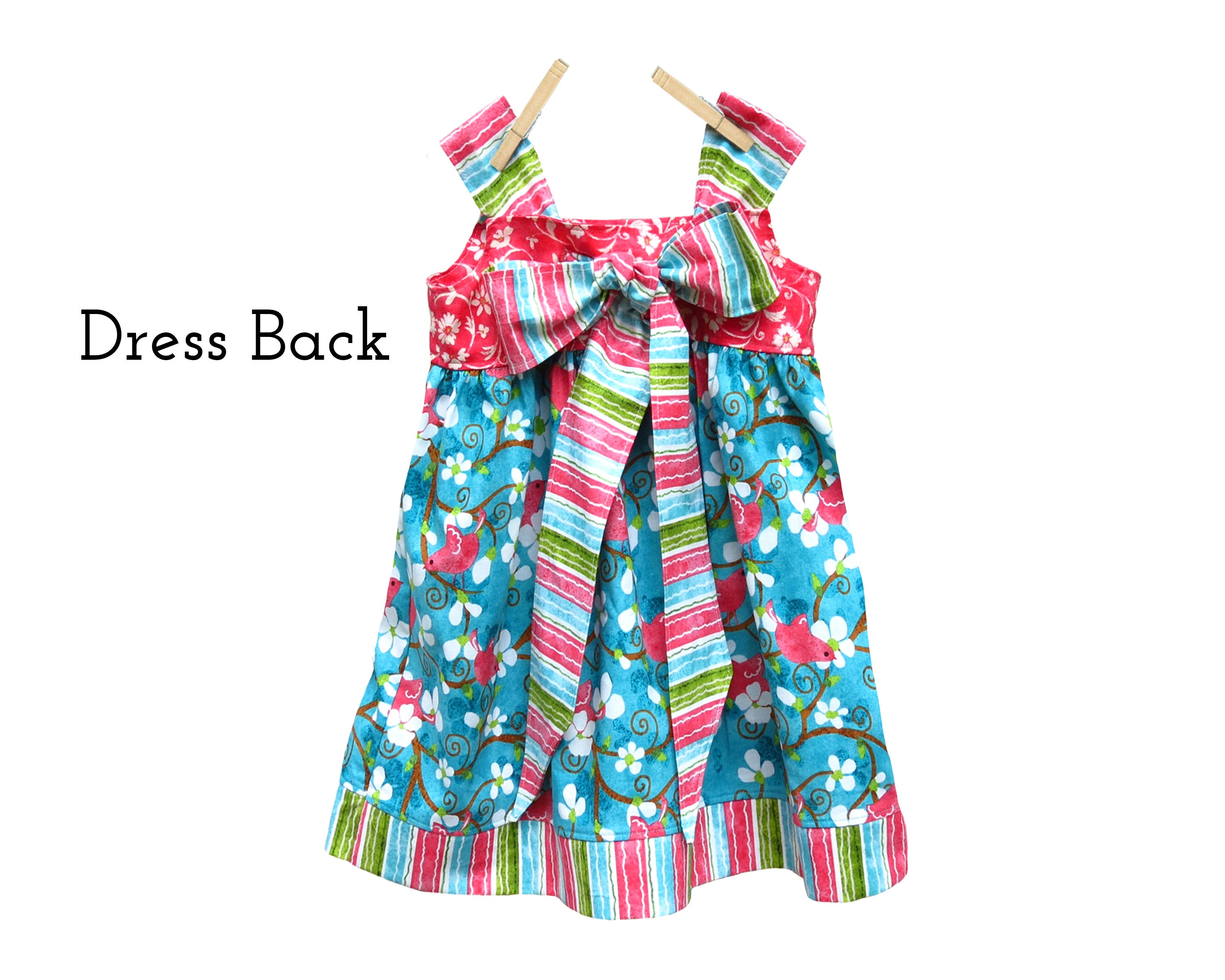 Flower Girl Dress PDF Sewing Pattern. Suitable for Satin & Tulle, Woven ...