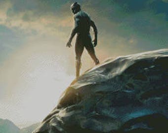 Black Panther Wakanda Sunset Concept Cross Stitch Pattern - Etsy