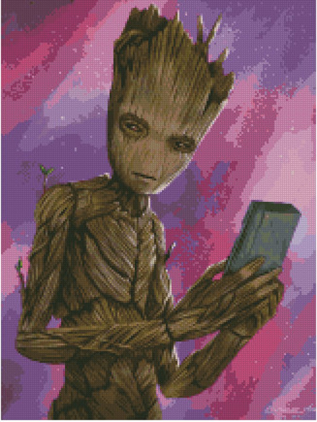 Teen Groot Cross Stitch Pattern - Etsy