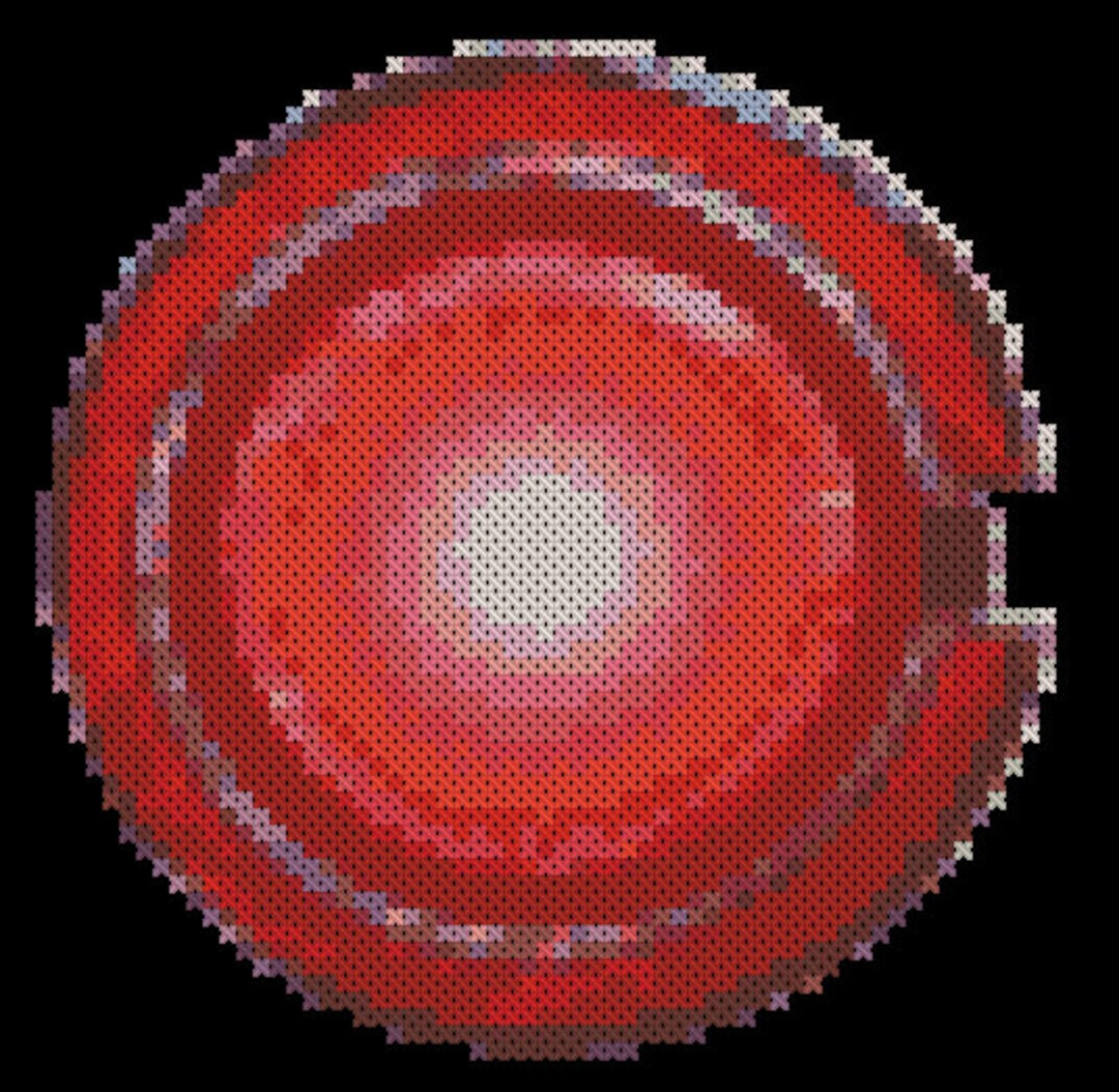 Cyborg Logo Cross Stitch Pattern - EASY PATTERN - Etsy