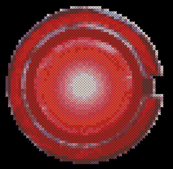 Cyborg Logo Cross Stitch Pattern EASY PATTERN | Etsy