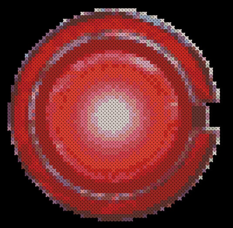 Cyborg Logo Cross Stitch Pattern - EASY PATTERN - Etsy