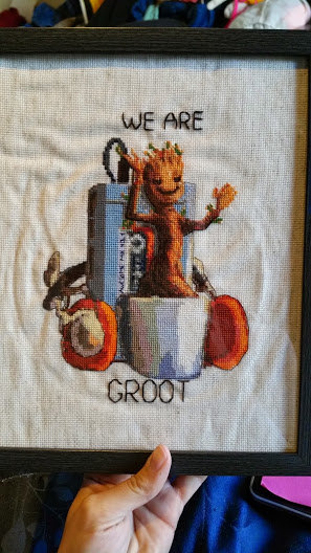 Dancing Baby Groot Cross Stitch Pattern - Etsy