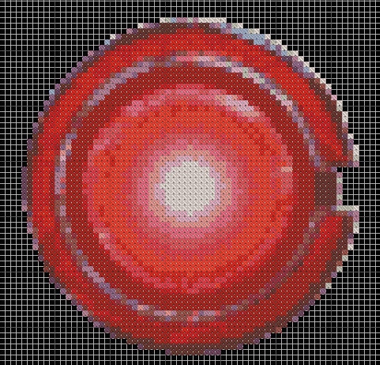 Cyborg Logo Cross Stitch Pattern - EASY PATTERN - Etsy