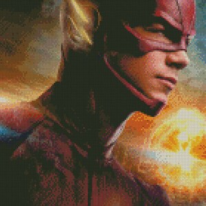 CW Flash Cross Stitch Pattern - Etsy