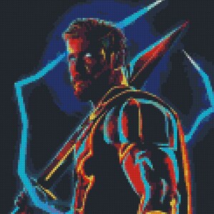 Thor Ragnarok Cross Stitch Pattern 2 - Etsy