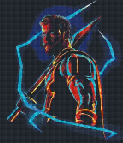 Thor Ragnarok Cross Stitch Pattern 2 - Etsy