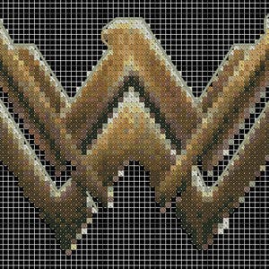 Wonder Woman Logo Cross Stitch Pattern EASY PATTERN - Etsy
