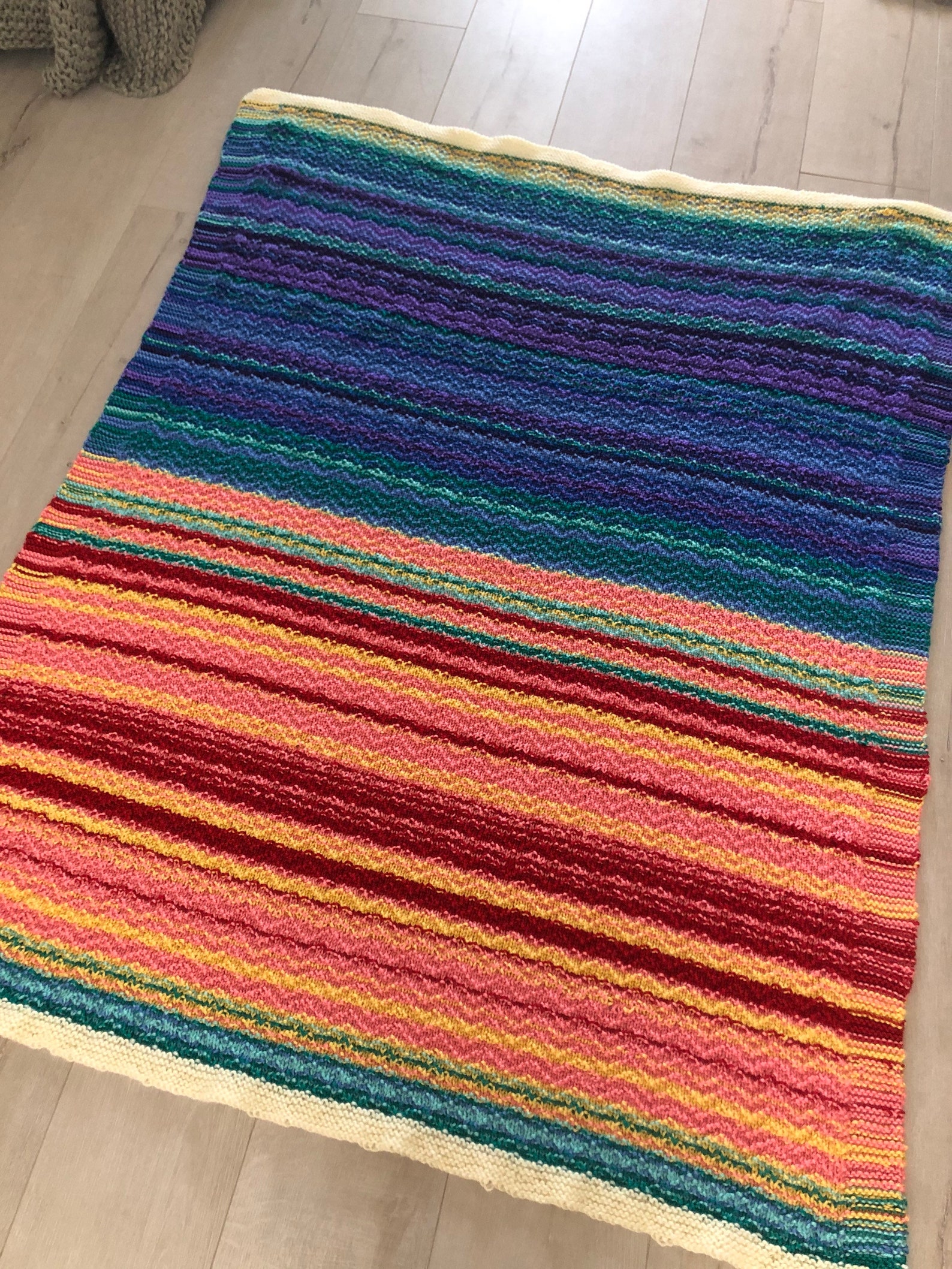 Custom Temperature Blanket - Etsy