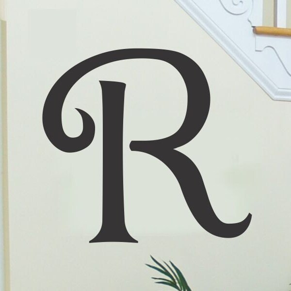 Letter Wall Decal - Etsy