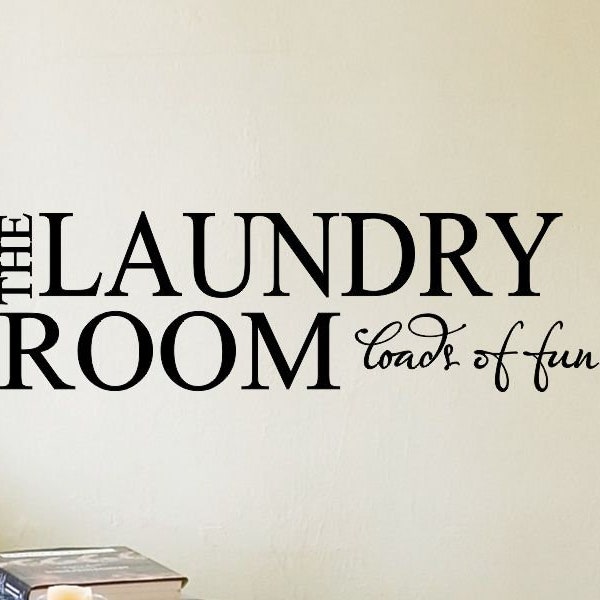 Laundry Room Quote - Etsy