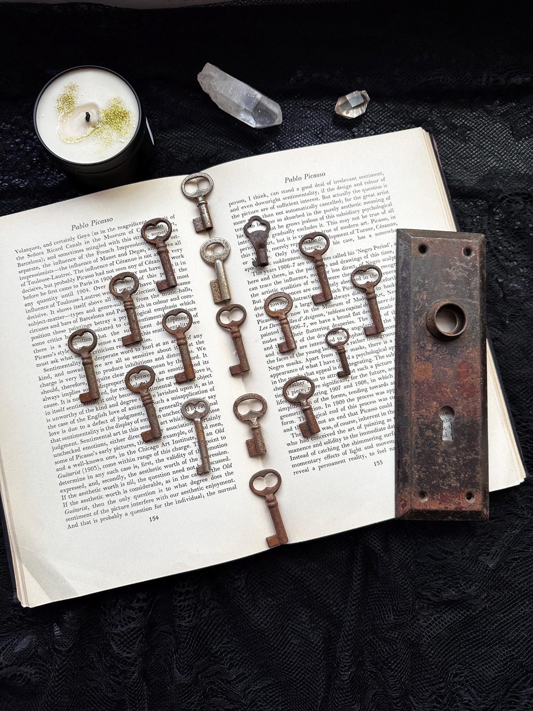 Vintage Victorian Skeleton Keys 1800s Antiques - Etsy