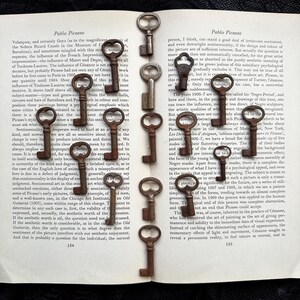 Vintage Victorian Skeleton Keys 1800s Antiques - Etsy