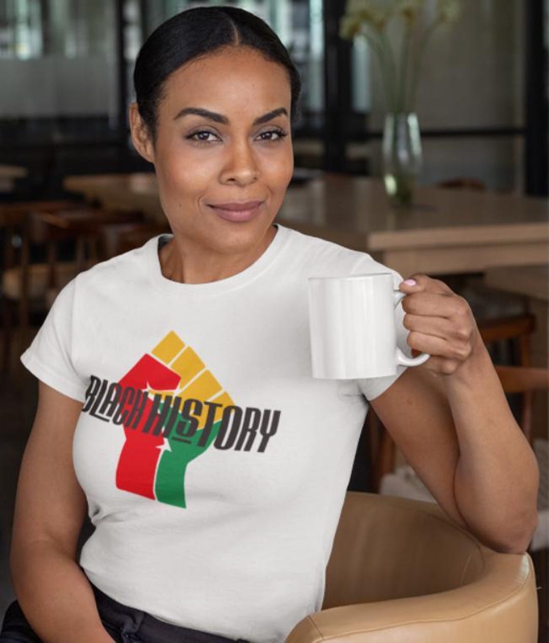 Fist of Unity - Black History Month, Unisex T-shirt - Etsy