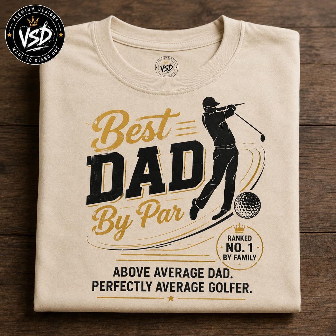 Best Dad by Par PNG: Funny Golf Dad Clipart Father's Day Png Golfer Dad ...