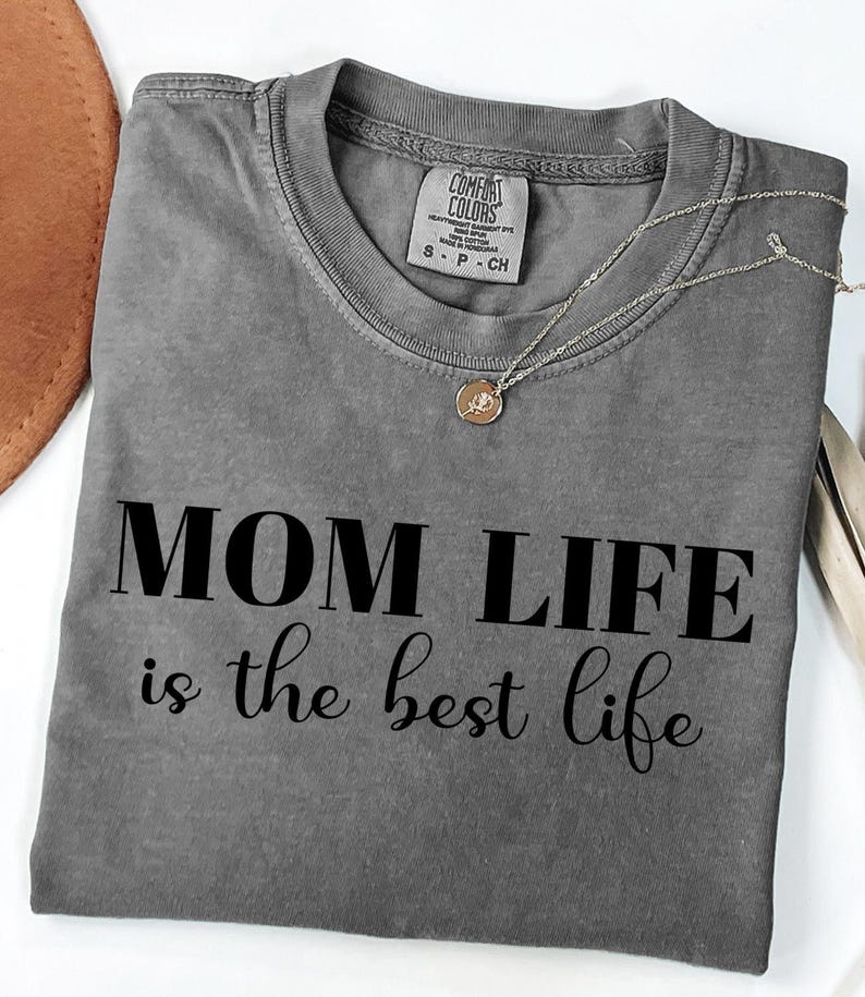 Comfort Colors Mom Life Shirt, Mother's Day Gift for Mom - Etsy