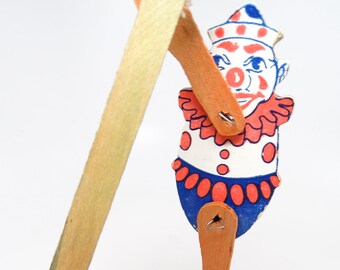 Wooden Acrobat Toy | Etsy