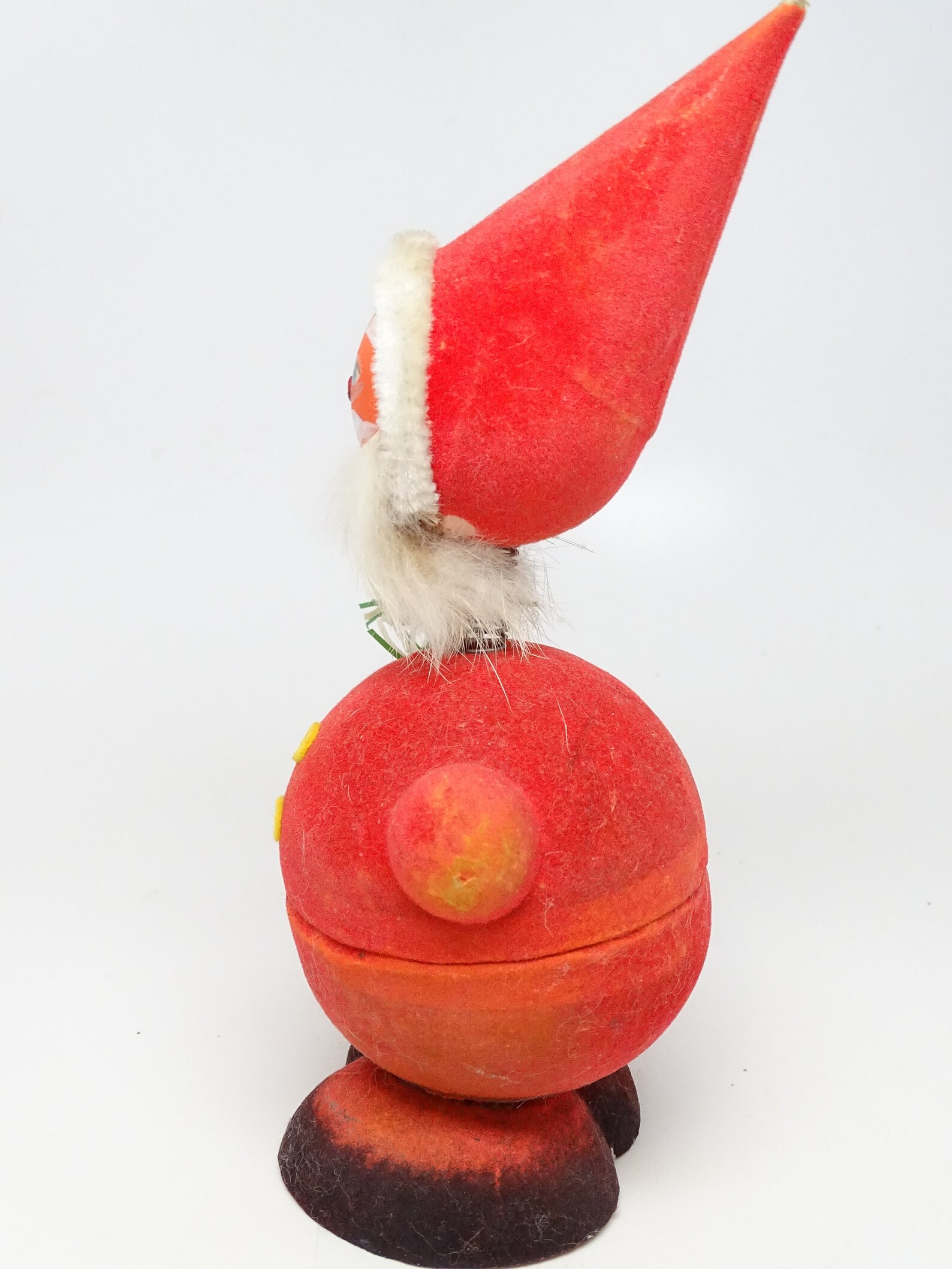 Antique German Bobble Head Santa Candy Container Hand Painted - Etsy