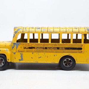 Vintage 1950's Hubley Die Cast School Bus #2, Antique Toy - Etsy