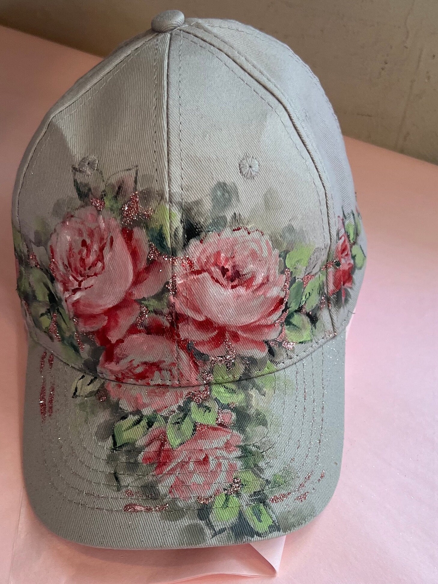 Hand Painted Base Ball Cap - Etsy