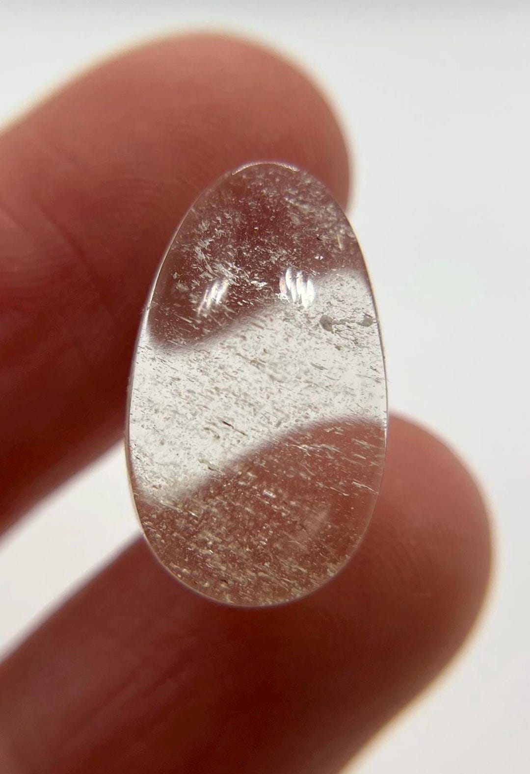 Lybian Desert Silica Tektite | Custom Cut Oval Cabochon | 5.86ct ...