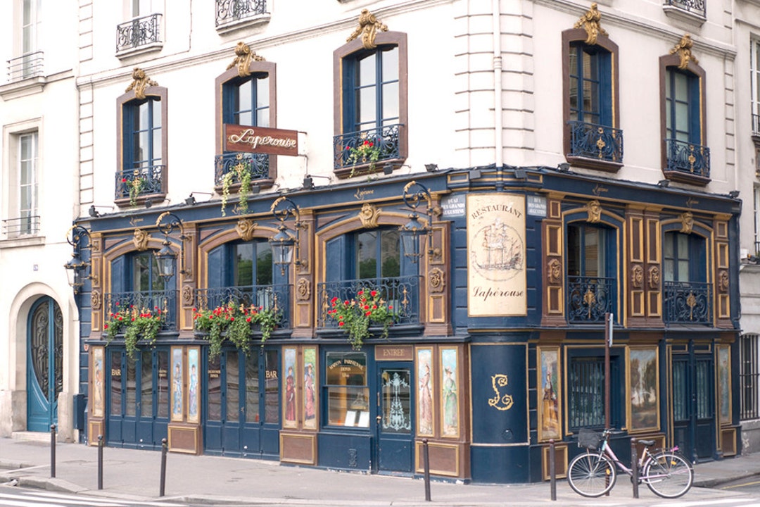 Paris Cafe Photograph, Laperouse, Paris Restaurant, Paris Art Print ...
