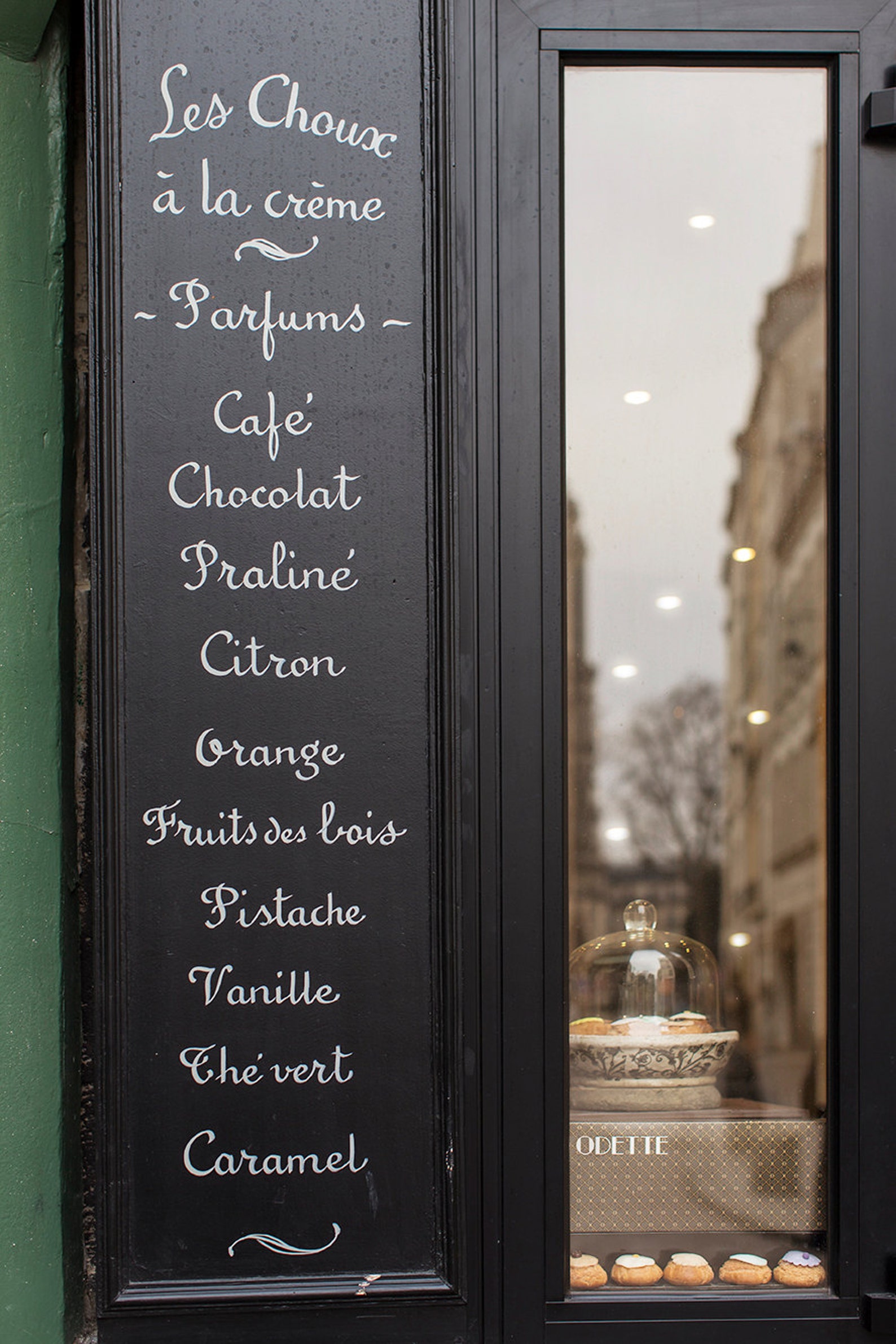 Paris Photography, Patisserie Menu Sign, France Travel Photograph ...