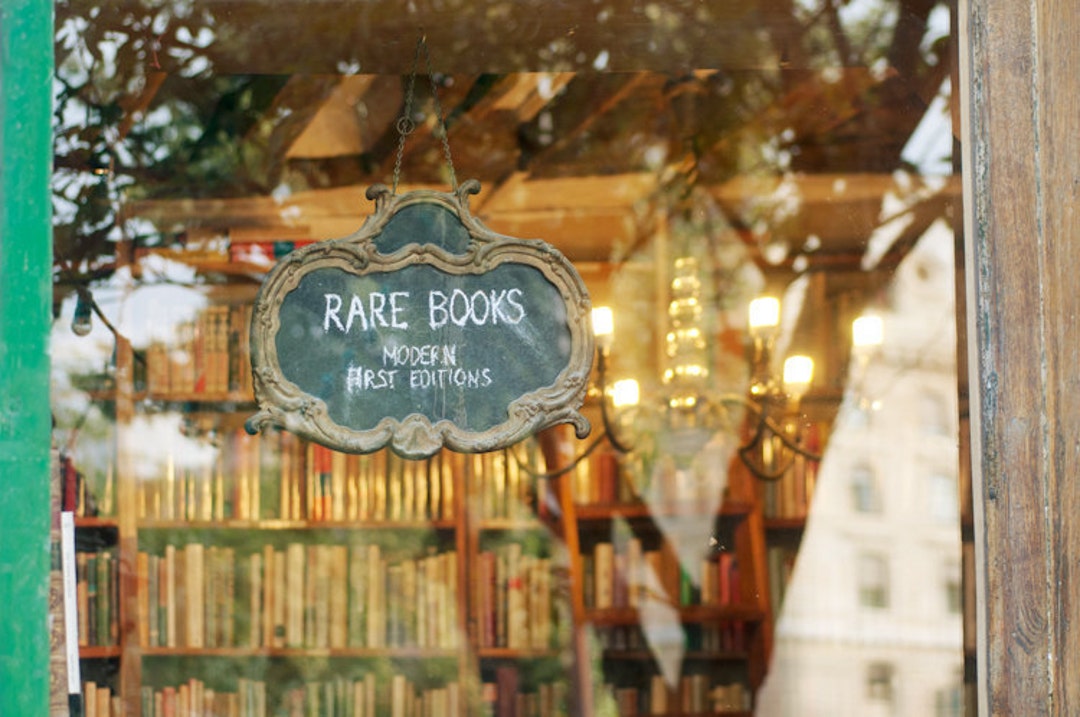 Paris Night Photograph - Rare Books, Shakespeare and Company Bookstore ...