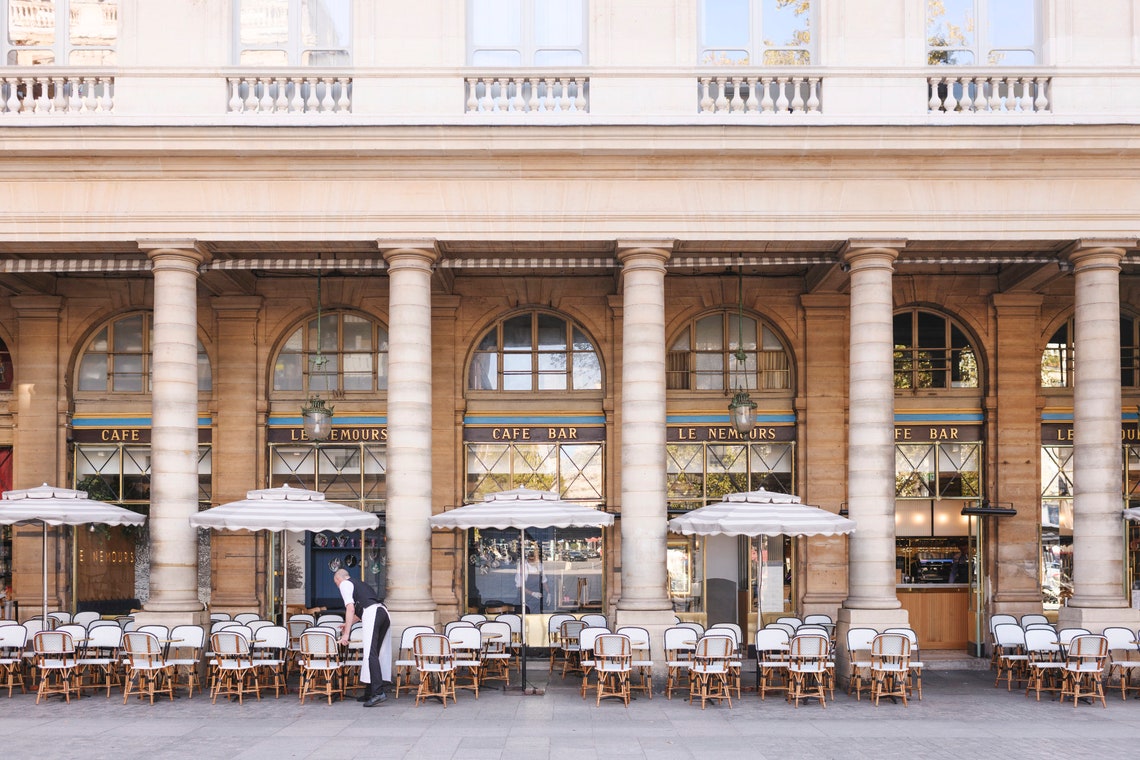 Paris Photography, Le Nemours Café, Paris Fine Art Photograph, Paris ...